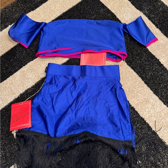 Tiger Friday | Skirts | Tiger Friday Dancewear Ballroom Set Nwt | Poshmark